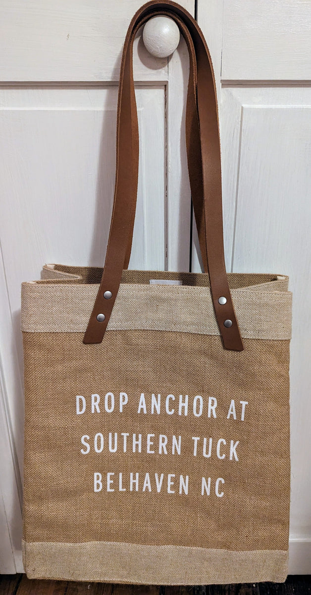 Drop Anchor At Southern Tuck Belhaven NC Tote Bag